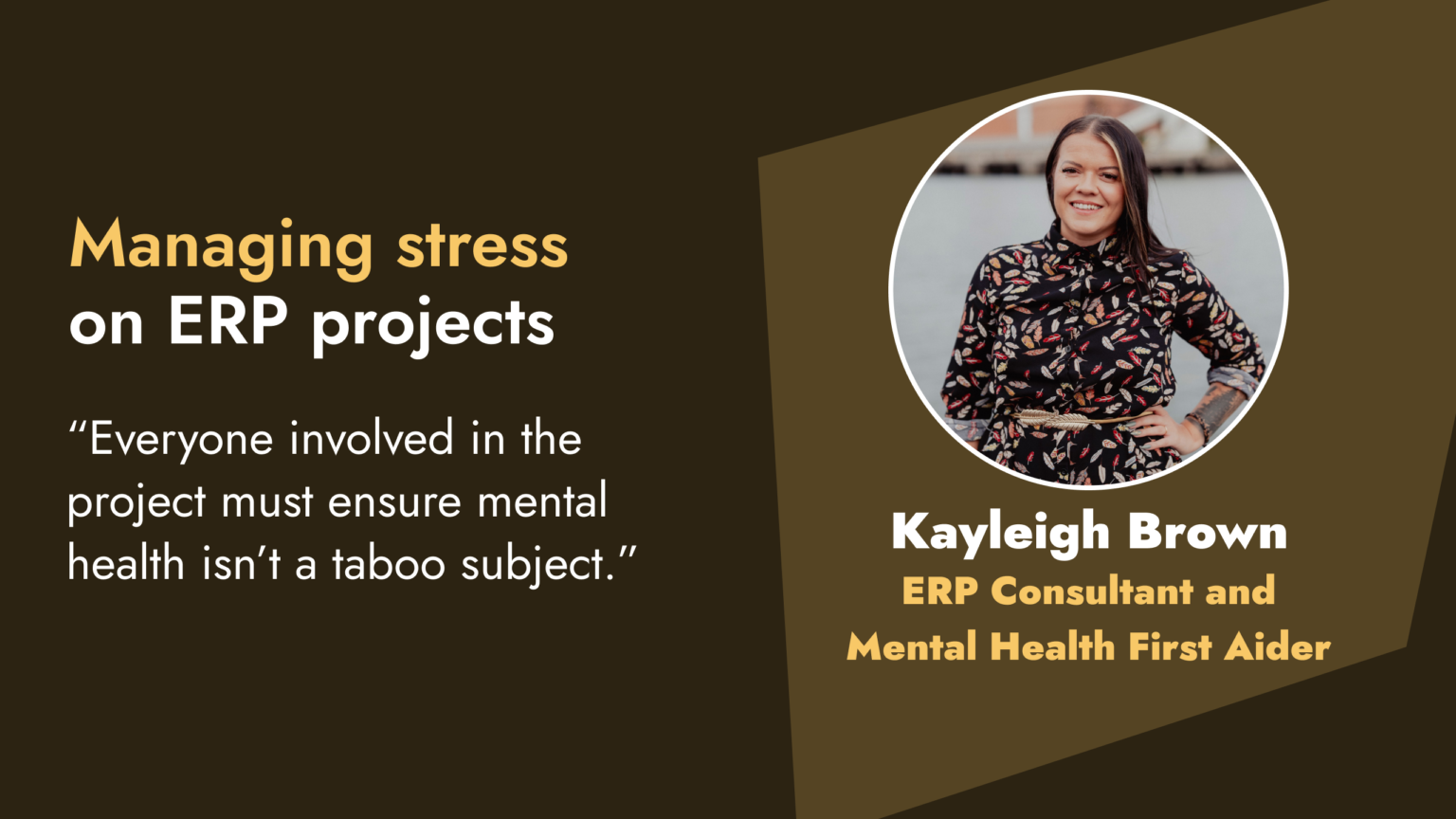 Managing stress on ERP projects - Gtech Consultancy